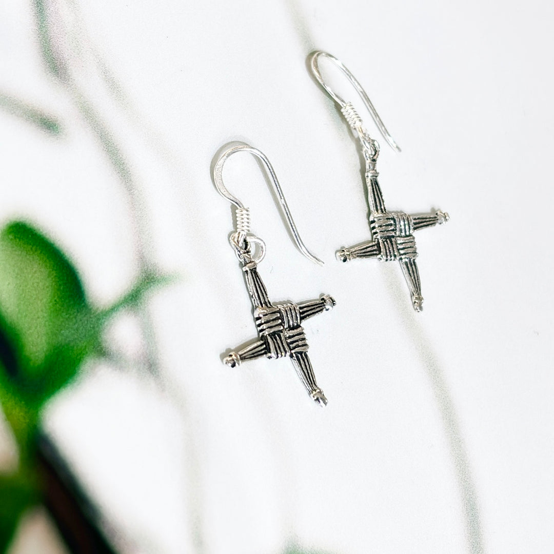Cross earrings store